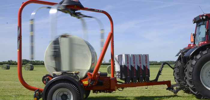 High capacity trailed bale wrapper offers 3D film application | News ...