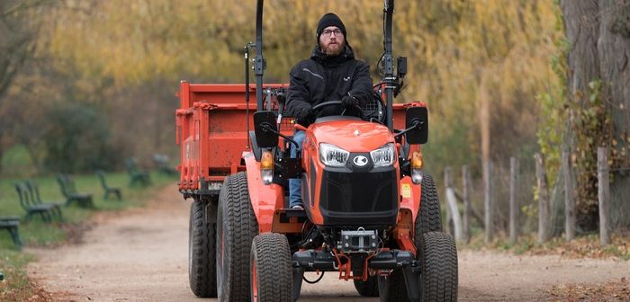 Kubota releases LXe-261 electric compact tractor | News from AA Farmer