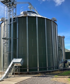 Capability to combine drying, cooling and storage of post-harvest crops ...