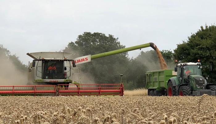 Heavy ground helps cereal yields hit averages | News from AA Farmer